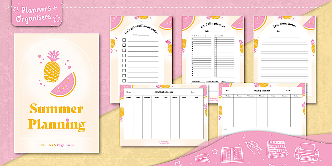 Summer Themed Planning Pack | Summer Fruits (teacher made)