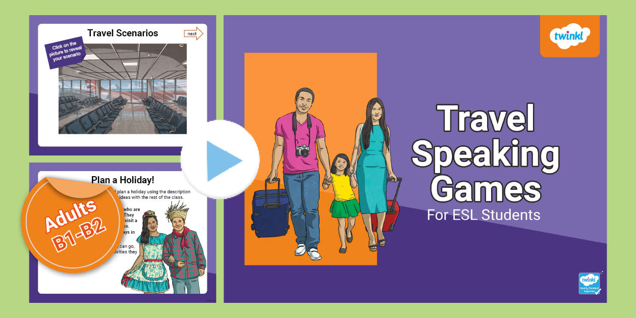 ESL Travel Games | Travel Vocabulary ESL | Twinkl - Twinkl