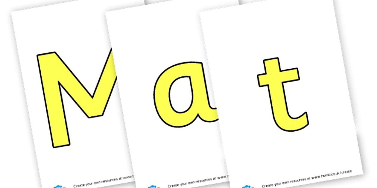 Maths Working Wall Display Lettering (teacher made) - Twinkl