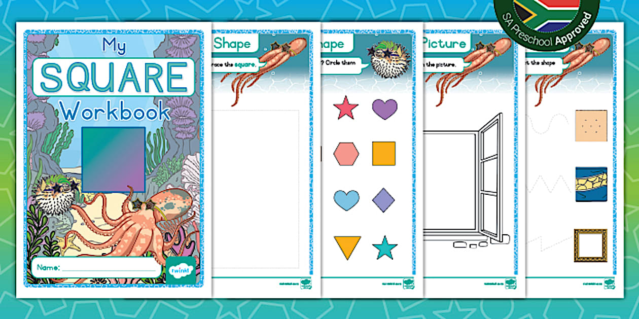 Preschool Numeracy: My Square Workbook (teacher made)