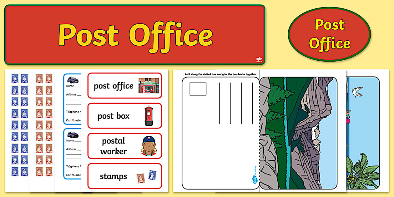 Post Office Role-Play Pack - Primary Resources - Twinkl