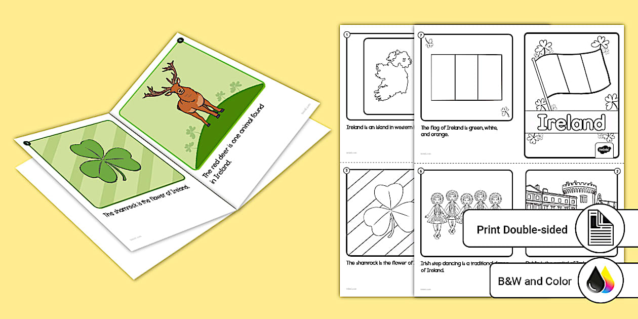 Ireland Emergent Reader (teacher made) - Twinkl