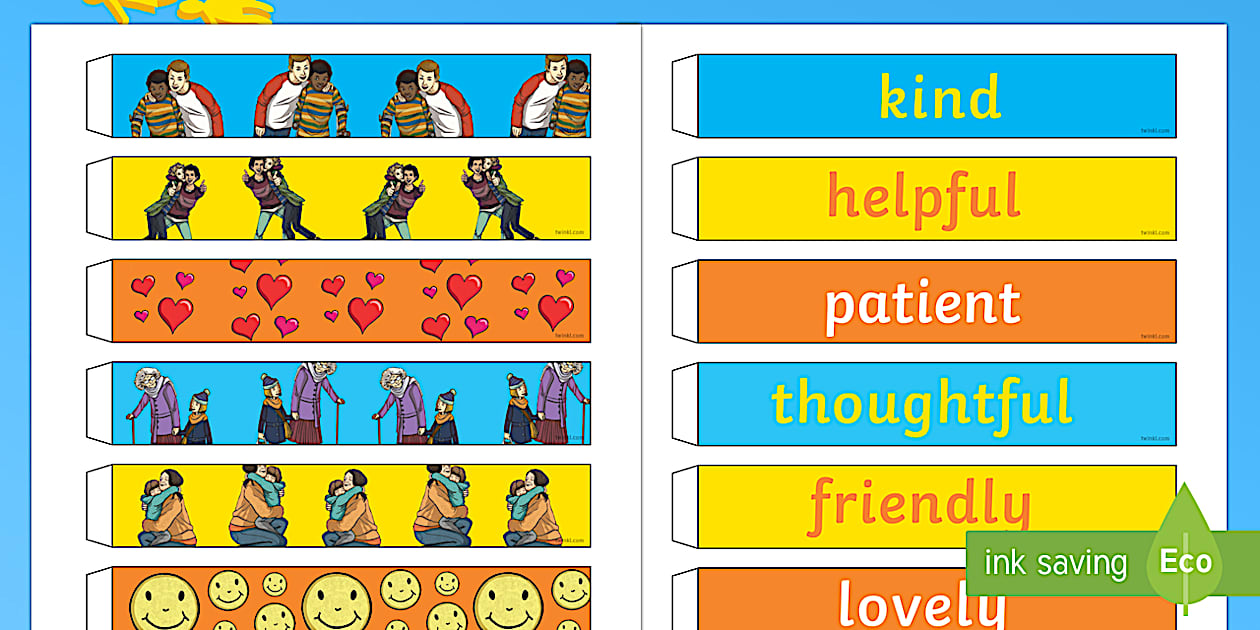 Kindness Week Paper Chain - Twinkl