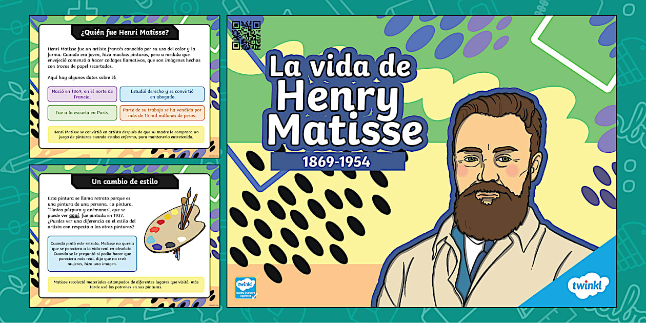 PowerPoint La vida y obra de Henri Matisse