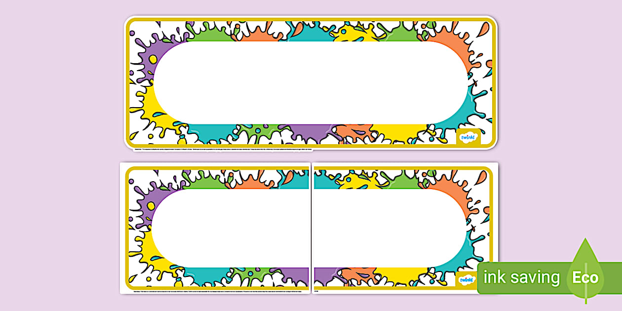 Editable Art Table Sign (teacher made) - Twinkl