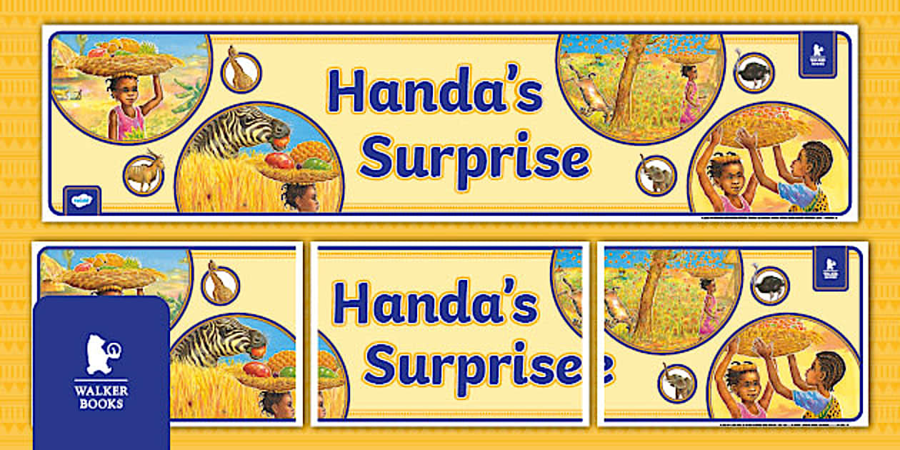 FREE! - Handa's Surprise Display Banner (teacher made)