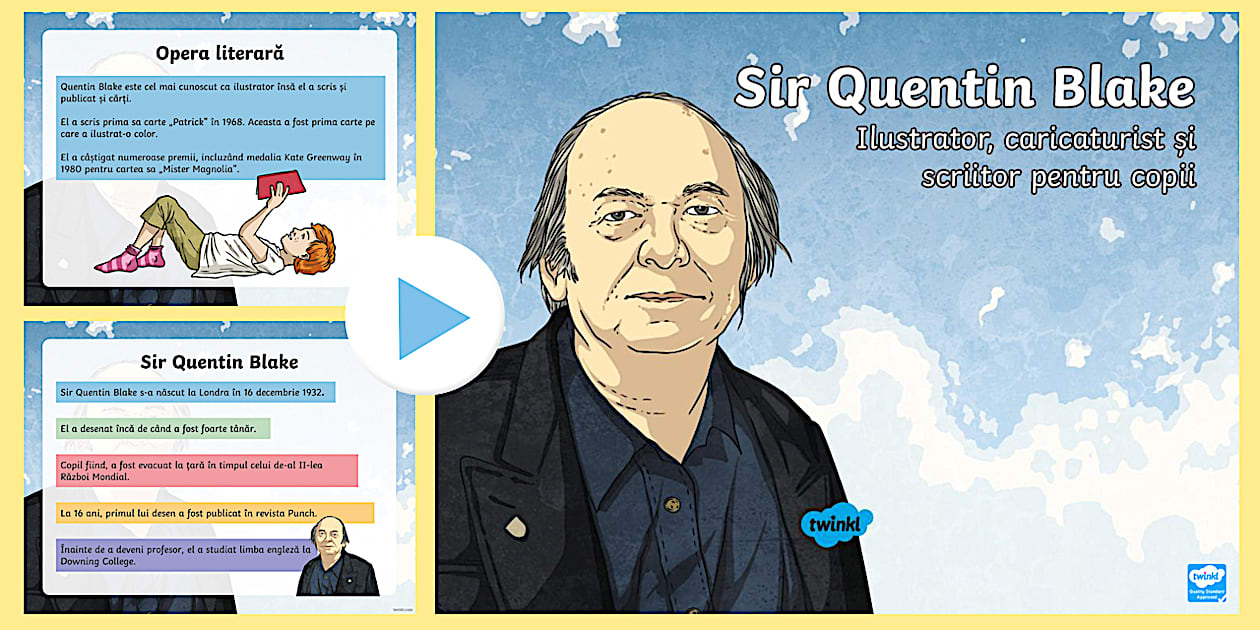 Quentin Blake - PowerPoint (teacher made) - Twinkl