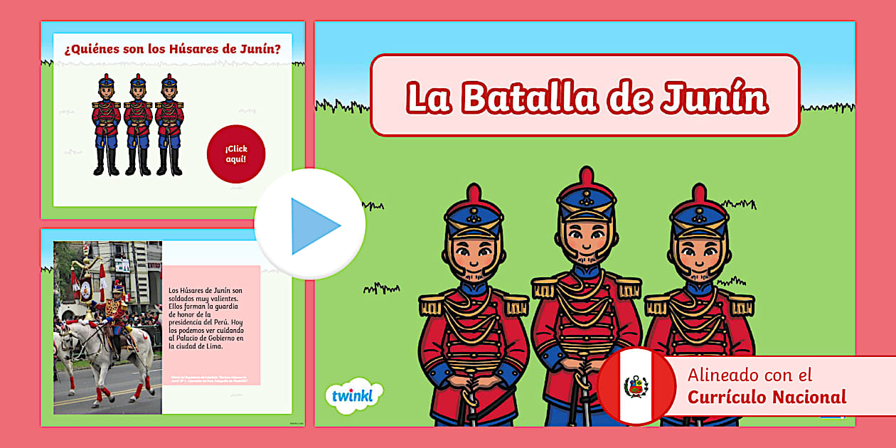 Power Point: Los Húsares de Junín para primaria baja