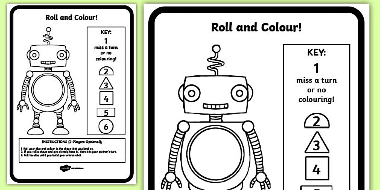 Shape Rolling Worksheet (teacher made) - Twinkl
