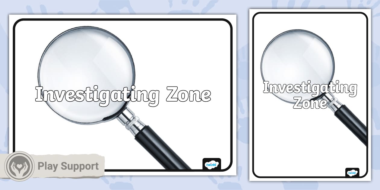 Investigating Zone Play for All Ages Photo Display Poster
