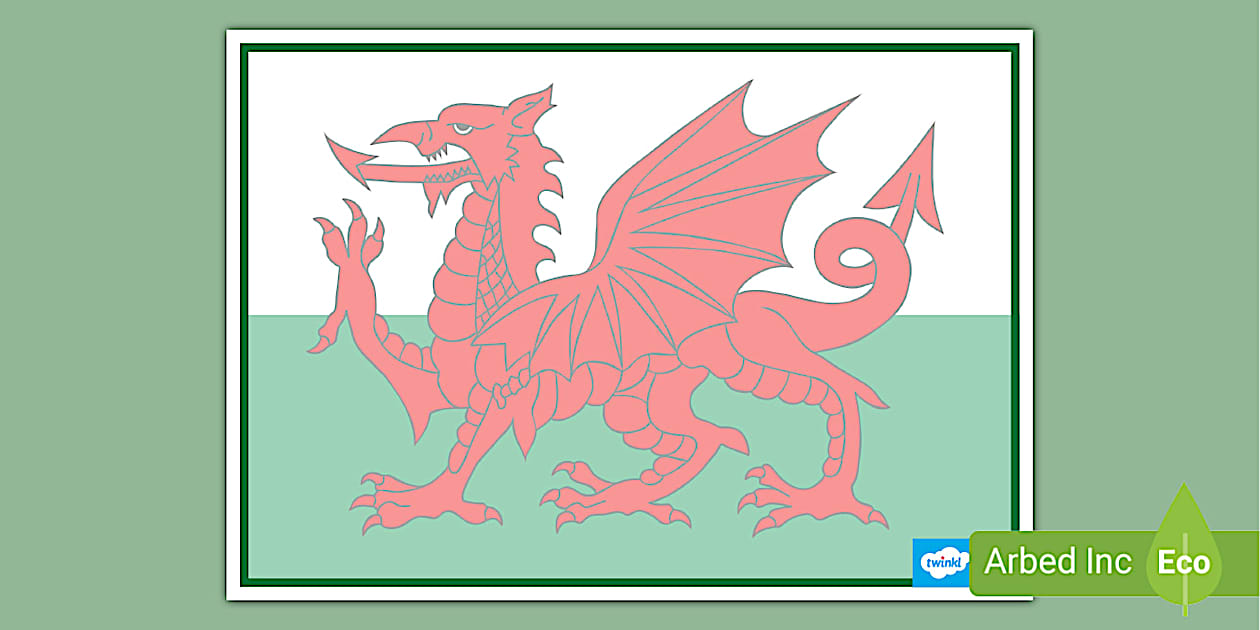 Wales Themed Editable Classroom Area Display Sign - Twinkl