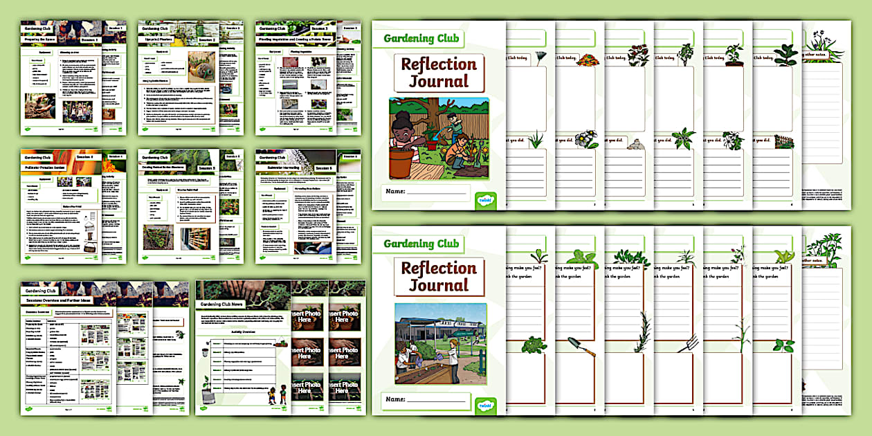 Sustainability Gardening Club Summer 2 Resource Pack