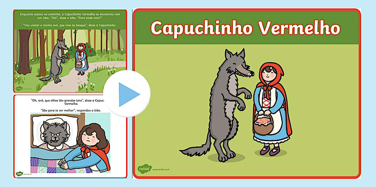 Capuchinho Vermelho - Apresentação em PowerPoint | Twinkl
