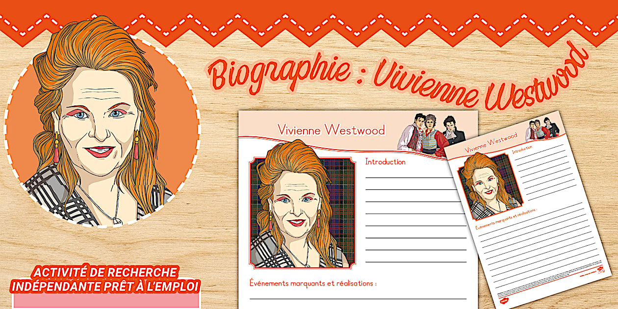 Biographie : Vivienne Westwood - Twinkl