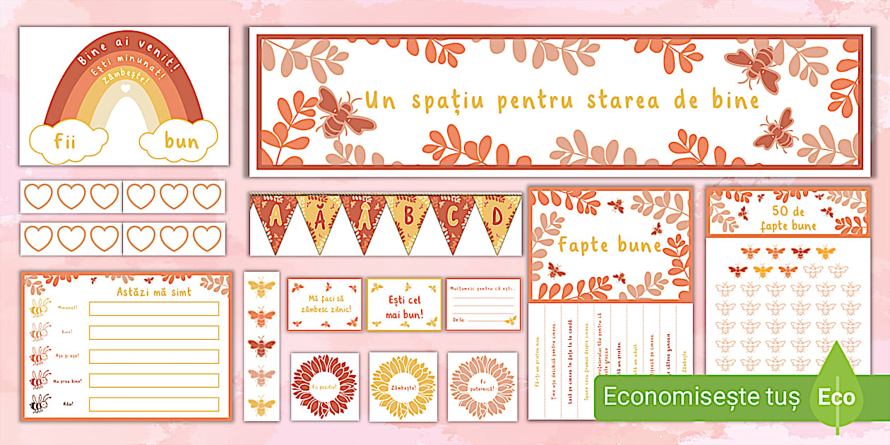 Decor pentru starea de bine – Pachet cu resurse | Twinkl
