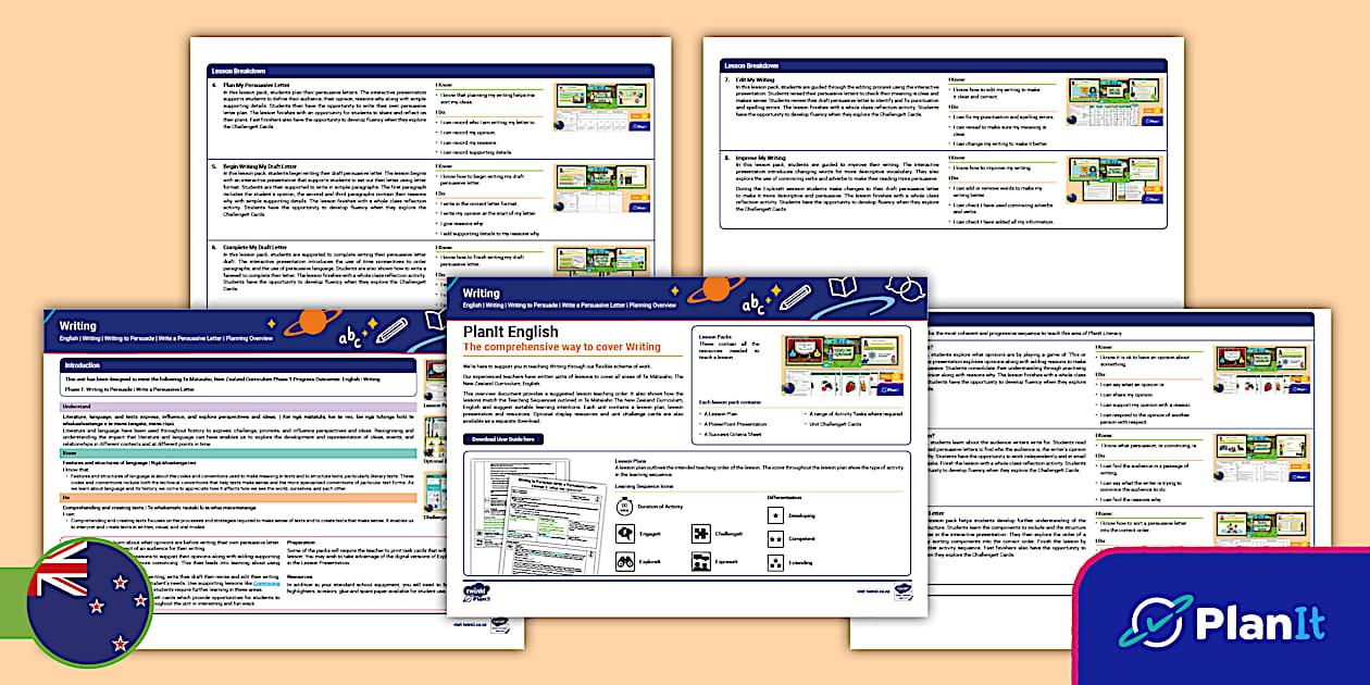 Writing to Persuade: Write a Persuasive Letter: Unit Overview