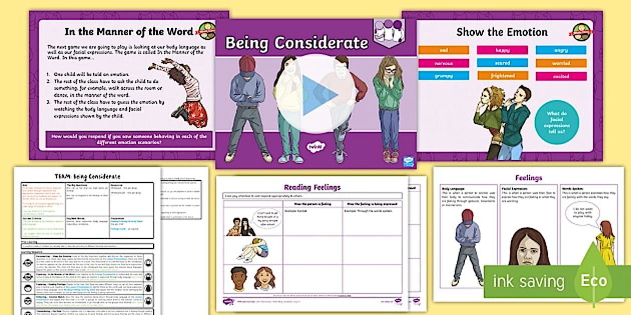 PSHE: LKS2 Lesson Pack 4: Being Considerate | Twinkl