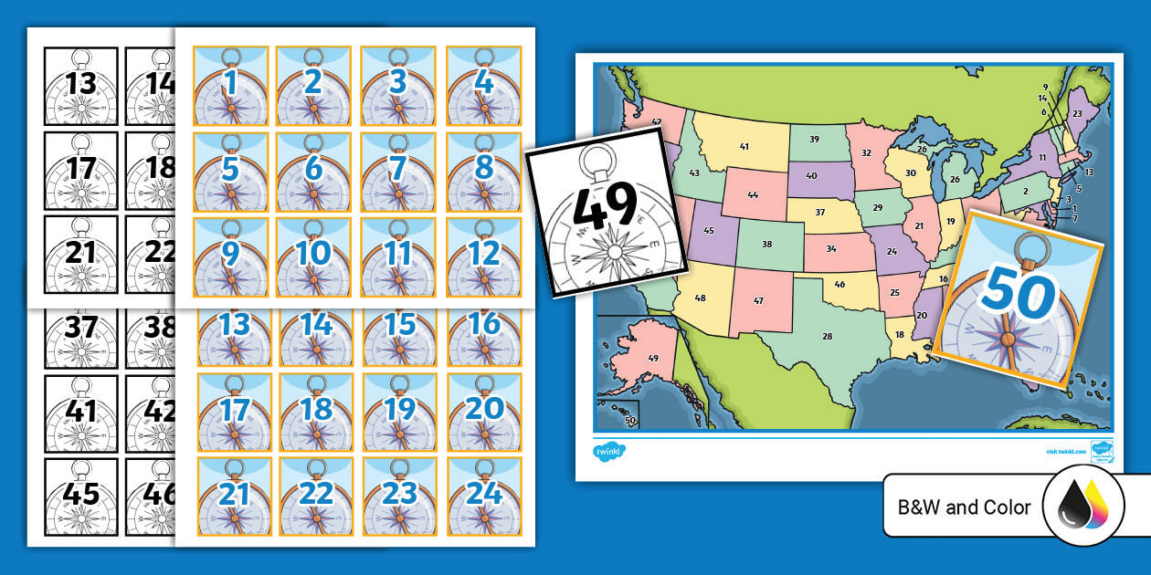 Fifth Grade Memorizing State Capitals Game (teacher made)