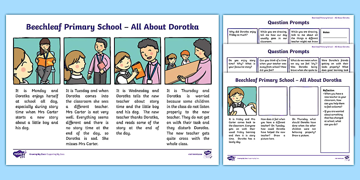 KS1 Beechleaf Story Strips: Dorotka - Worksheet - Twinkl