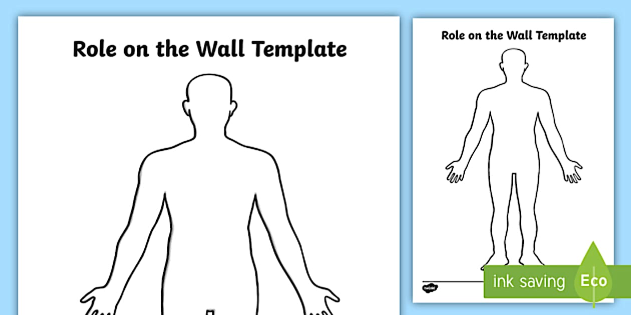 Role on the Wall Template- Teacher made Resource