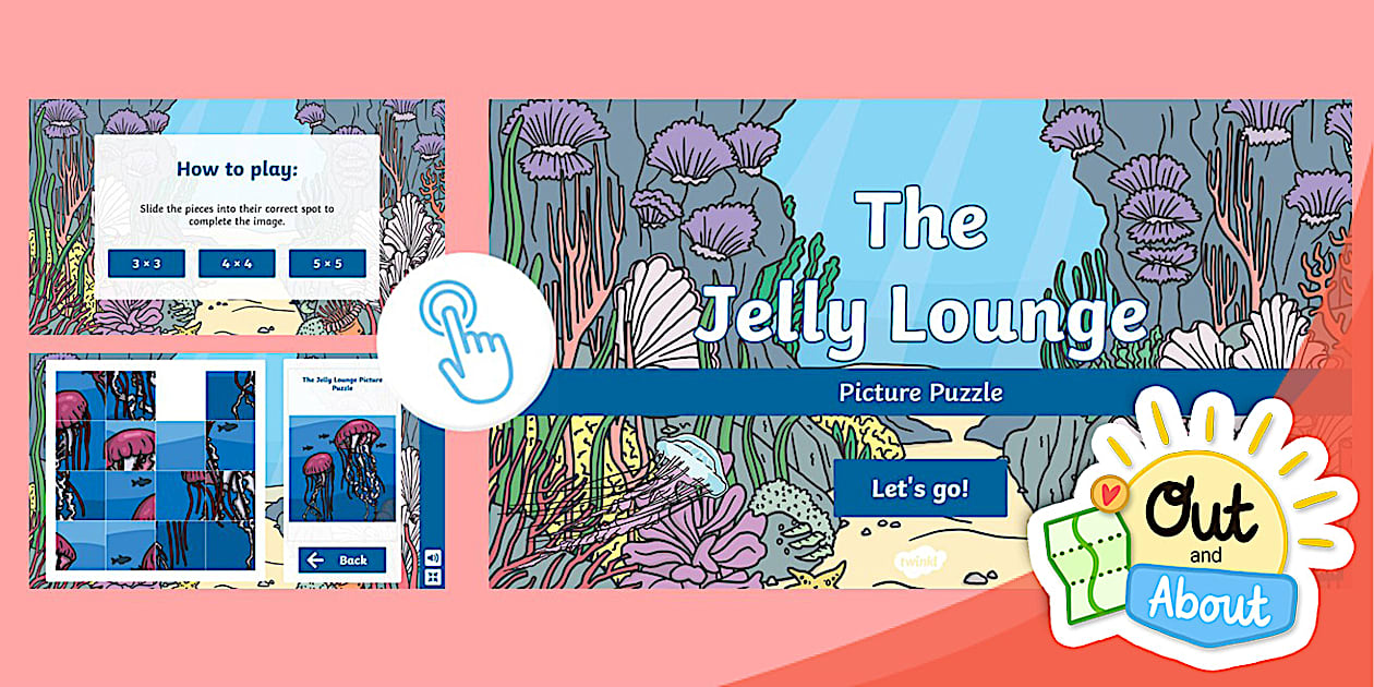 The Jelly Lounge Picture Puzzle (teacher made) - Twinkl