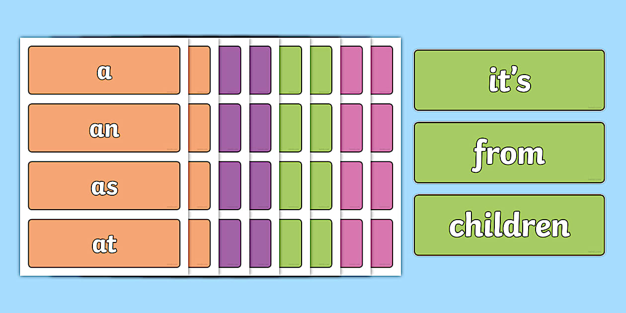 Cursive Phase 2 High Frequency Words (teacher made) - Twinkl