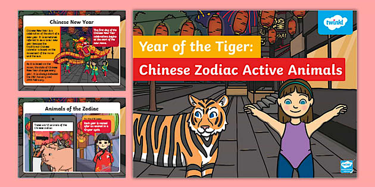 Chinese Zodiac Signs I Active Animals PPT I Twink Move