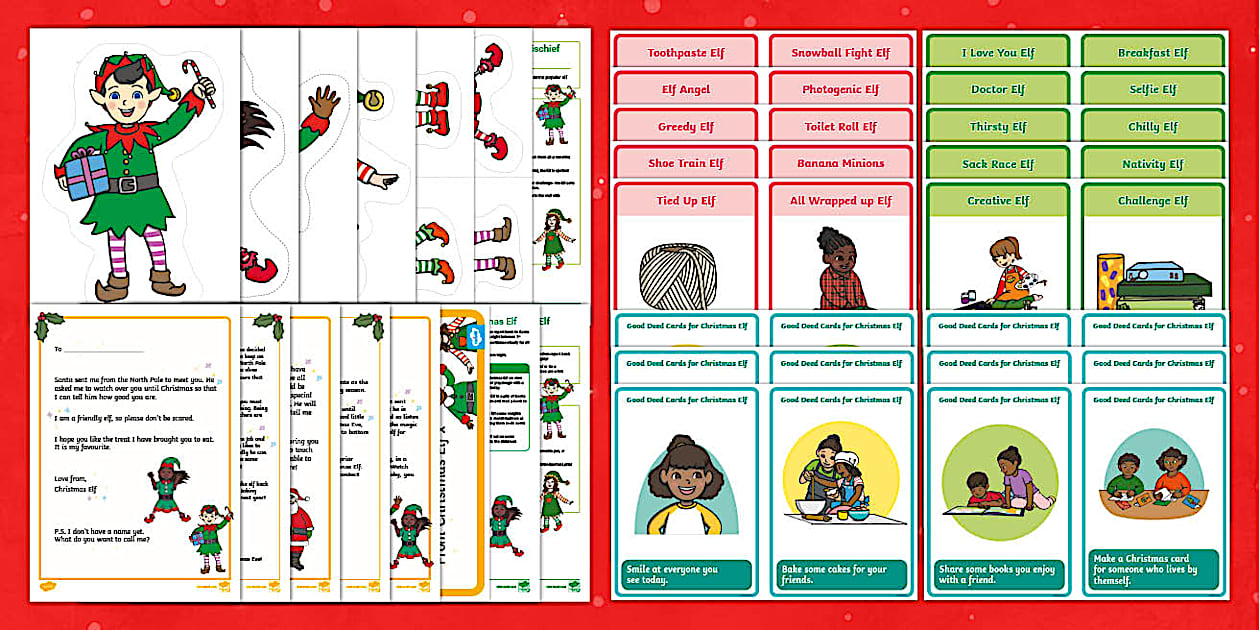 Christmas Elf Resource Pack | Elf on the Shelf Activities