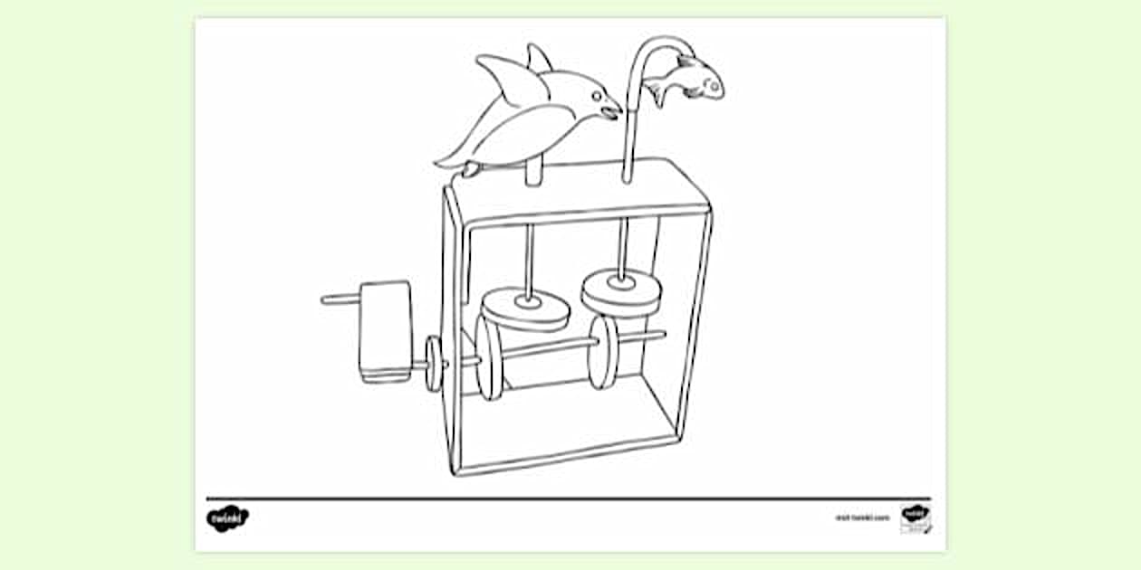 Automata Example Colouring | Colouring Sheet (teacher made)