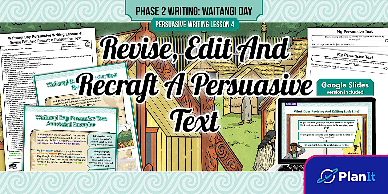 Waitangi Day Persuasive Writing