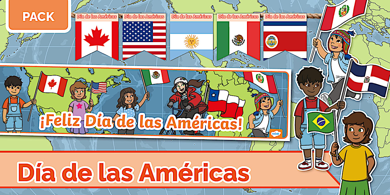 Mural del Día de las Américas | Twinkl