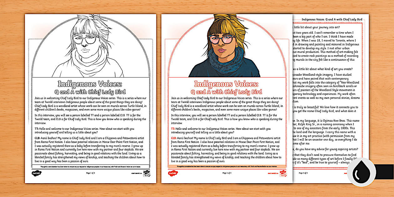 Indigenous Voices Series - a Q and A with Chief Lady Bird