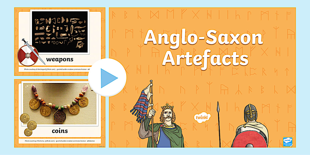 Anglo-Saxon Artefacts - Photo PowerPoint - Twinkl