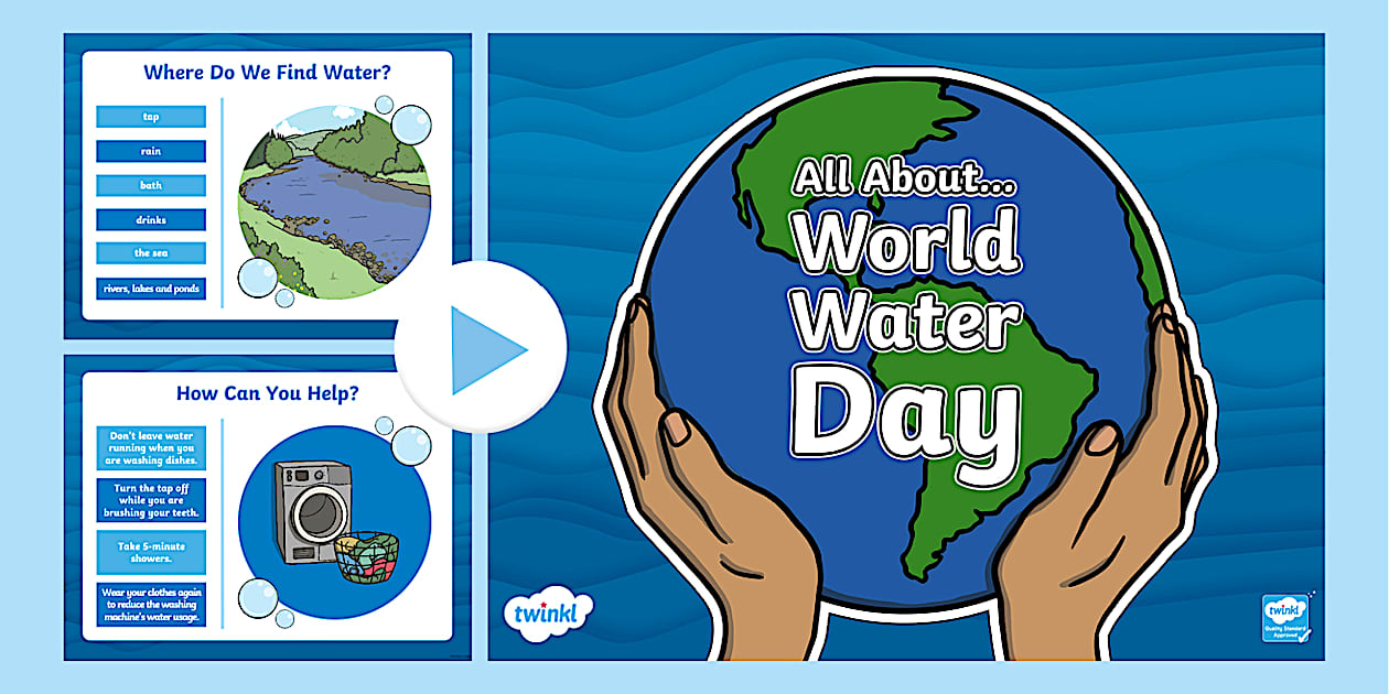 EYFS All about World Water Day Information PowerPoint