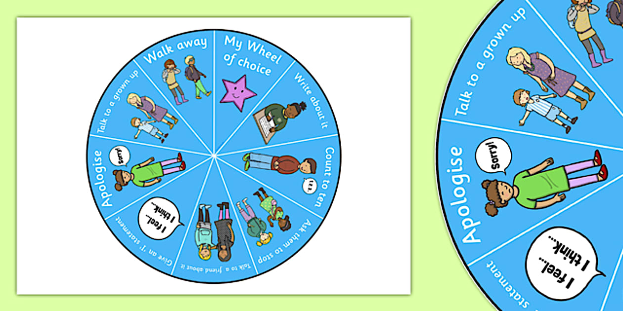 Editable The Wheel of Choice (teacher made) - Twinkl