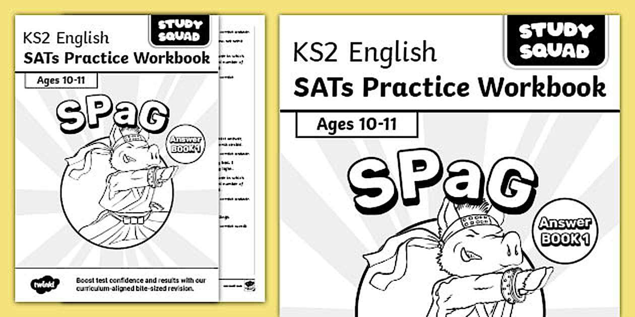 Study Squad KS2 SATs Practice SPaG Workbook - Book 1 Answers