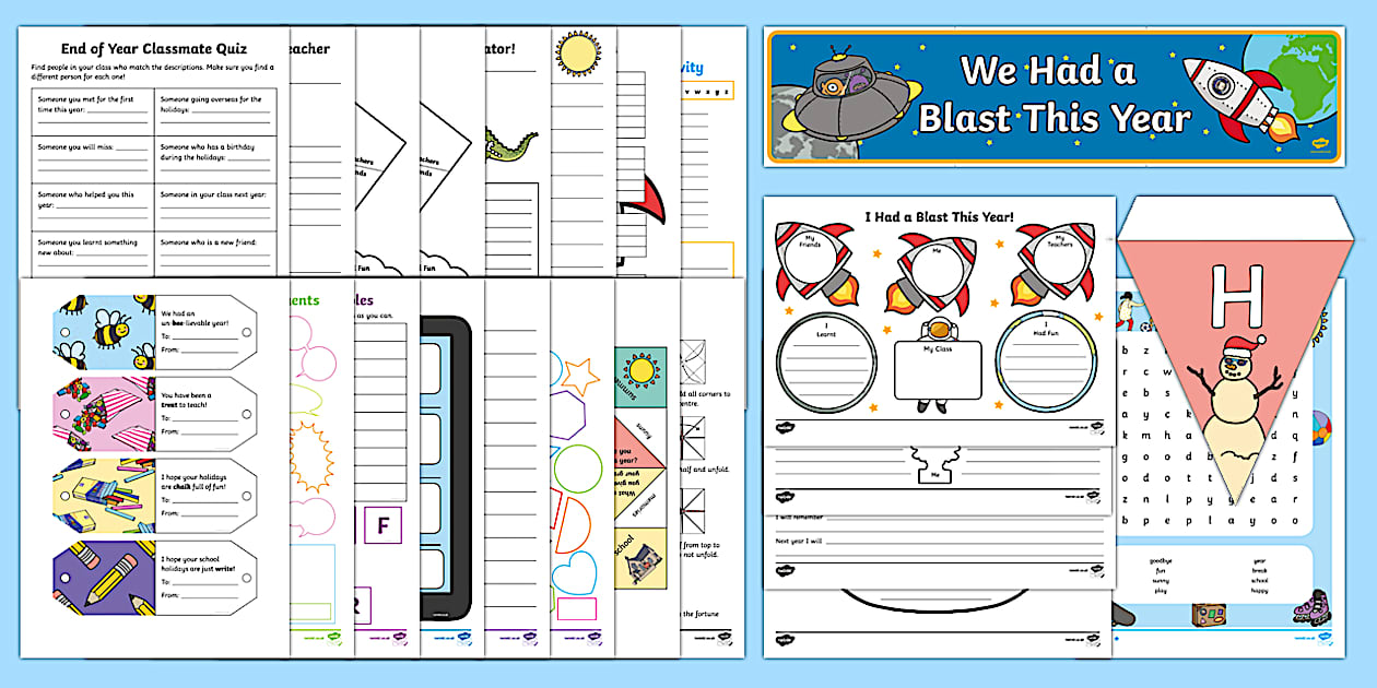 End of Term Activities | Primary Resources | Twinkl - Twinkl