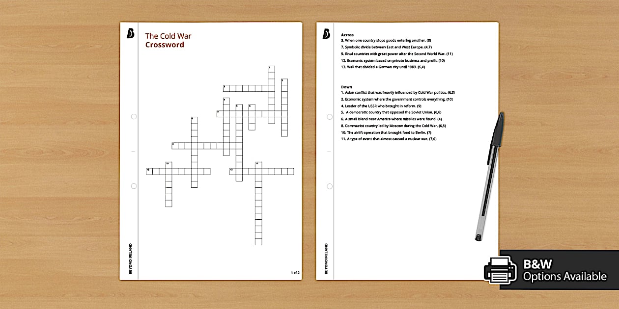 The Cold War Crossword