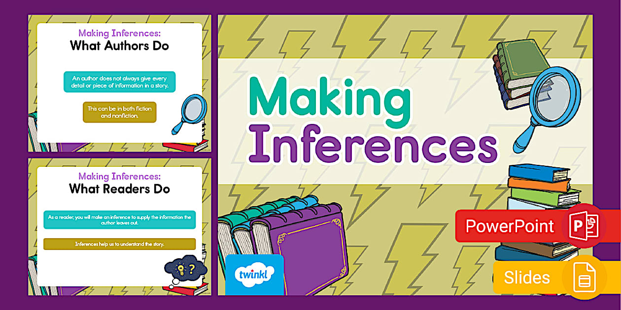Making Inferences PowerPoint & Google Slides for K-2nd Grade