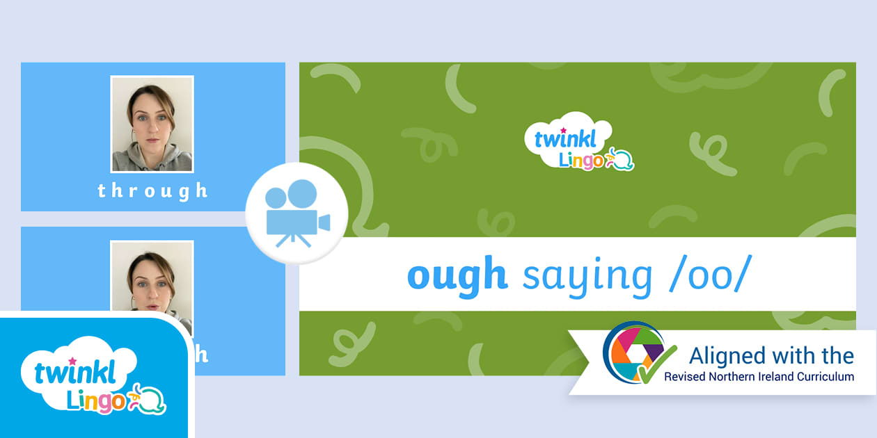 Twinkl Lingo Stage 5/6 'ough' Saying /oo/ Sound Video
