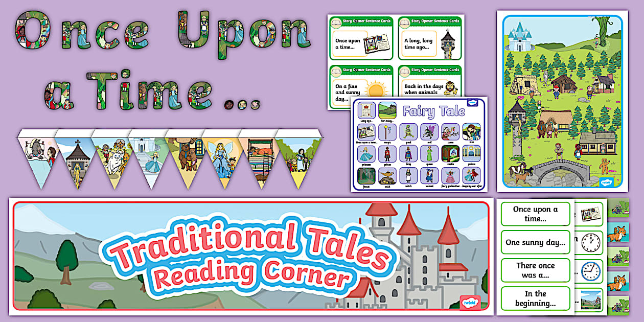 Once Upon a Time Display Pack (teacher made) - Twinkl