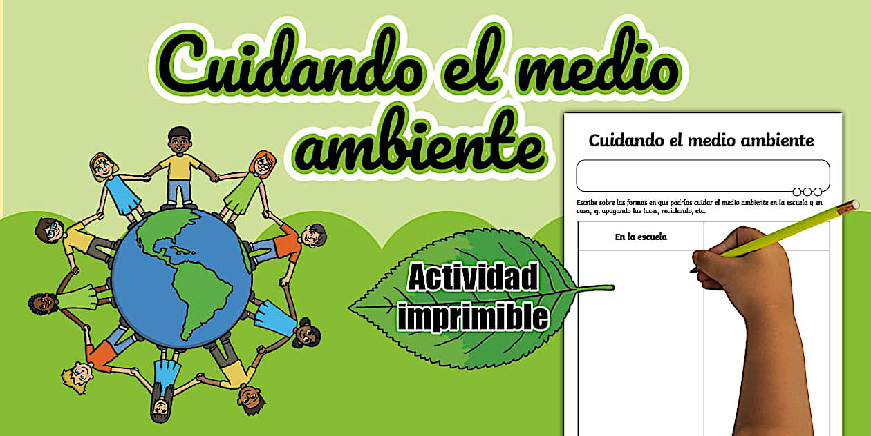 Ficha de actividad: Cuidando el medio ambiente