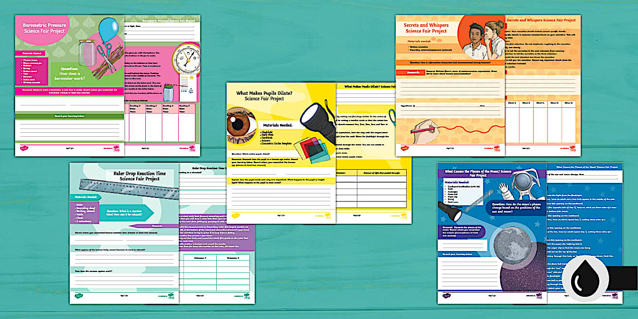 Science Fair Project Pack (teacher made) - Twinkl