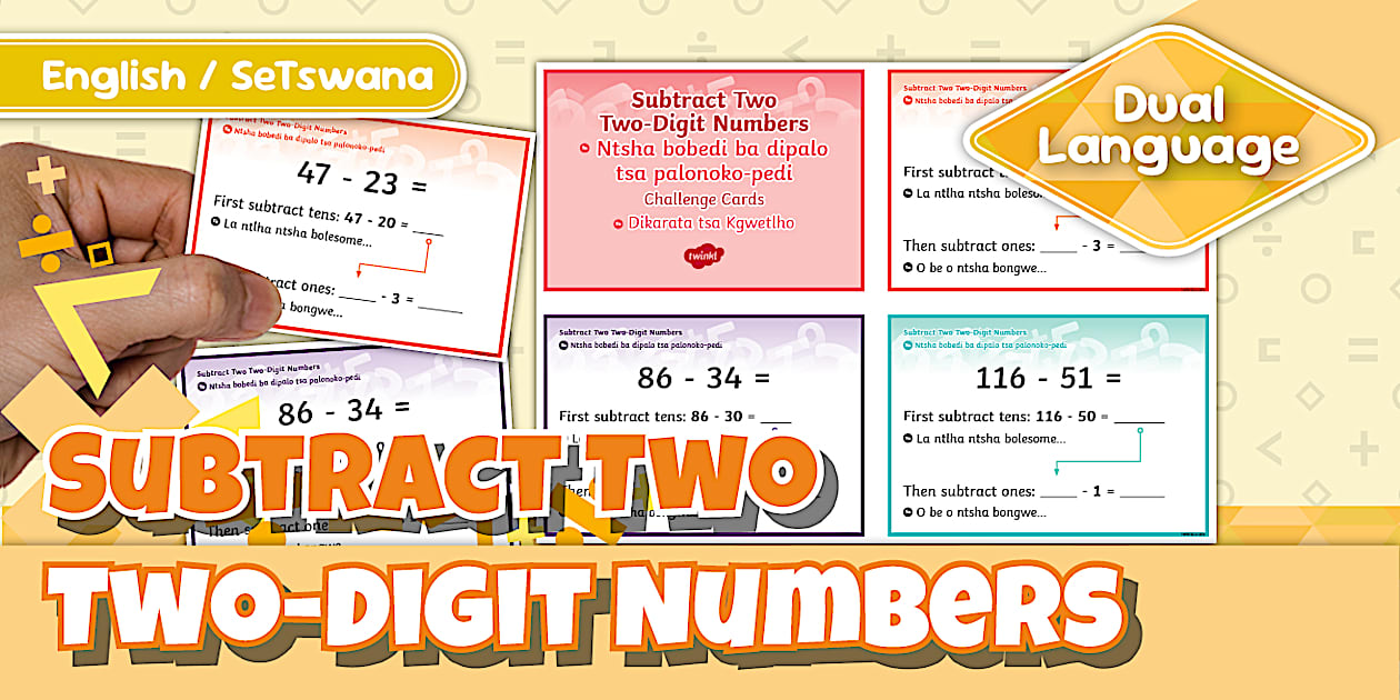 * NEW * Grade 4 Maths - Subtract Two Two-Digit Numbers Using Place ...