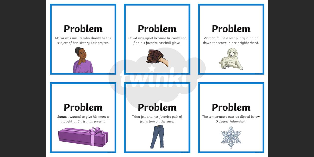 problem and solution pictures