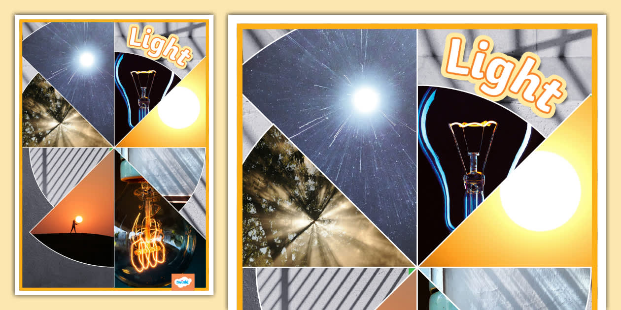 Light Book Cover (teacher made) - Twinkl