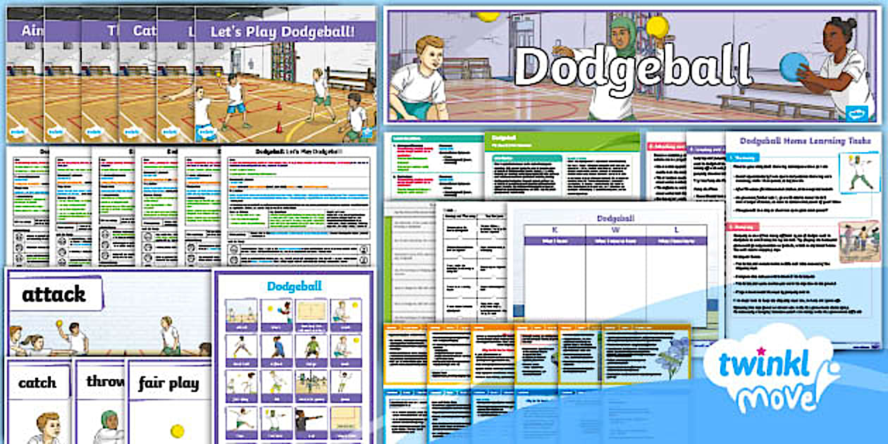 Dodgeball Scheme Of Work I Year 3 I Twinkl Move PE Planning