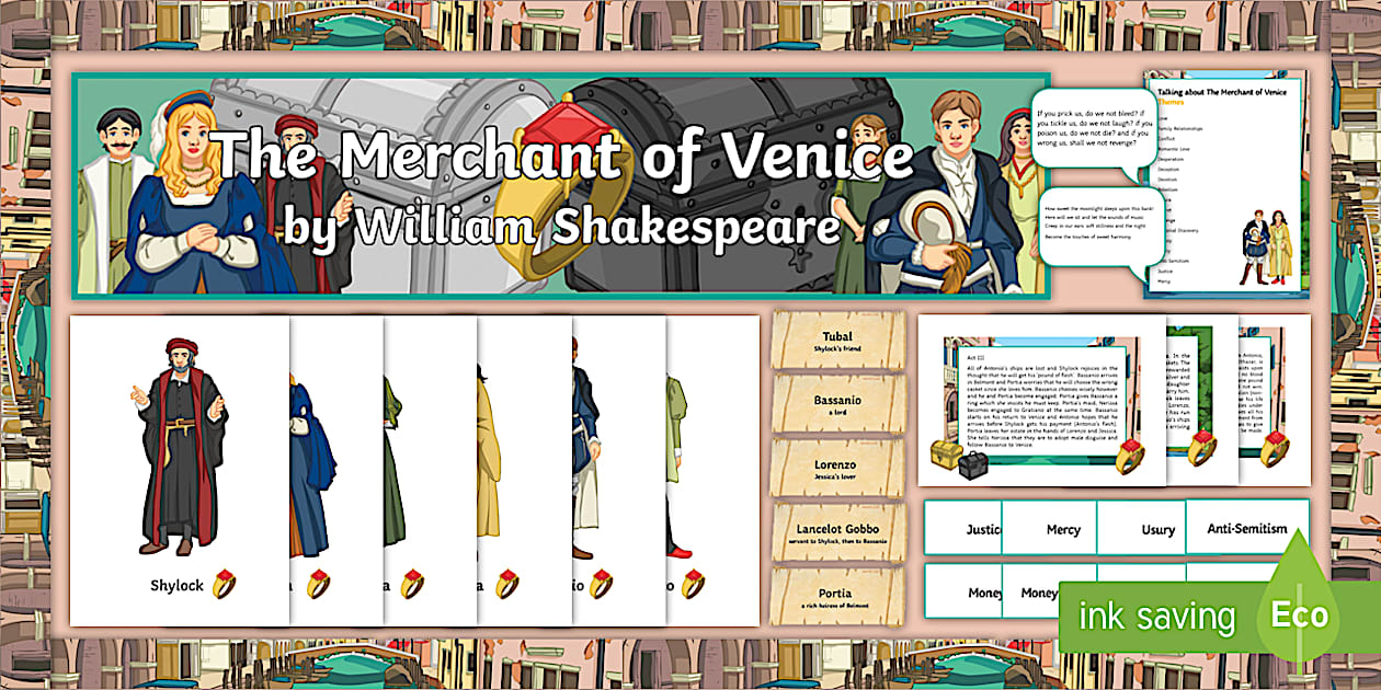 GCSE The Merchant of Venice Display Pack - Twinkl