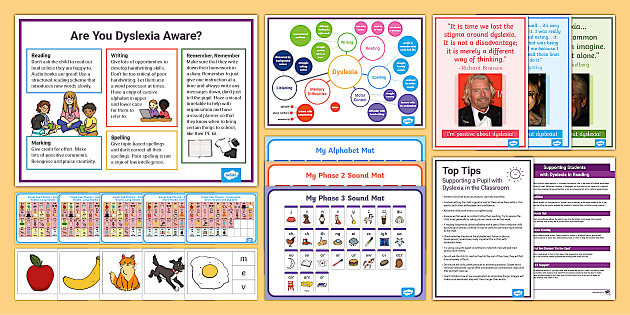 Dyslexia Fact Sheet for Teachers - Resource Pack - Twinkl