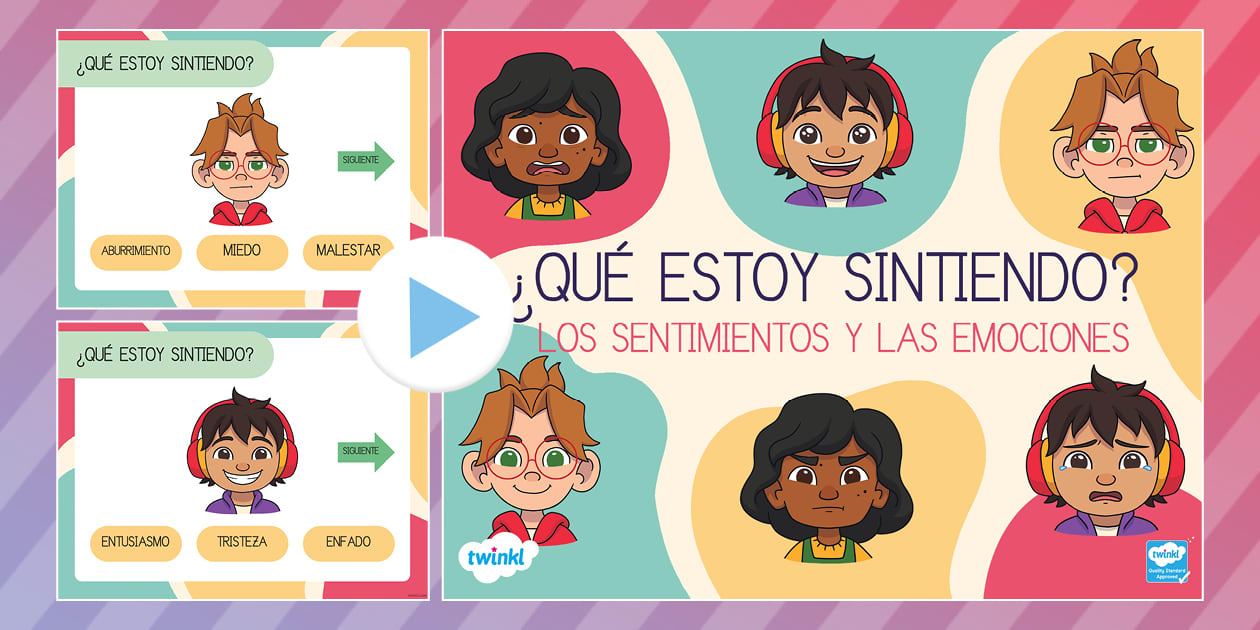 Juego interactivo: ¿Qué estoy sintiendo? - Las emociones y los sentimientos